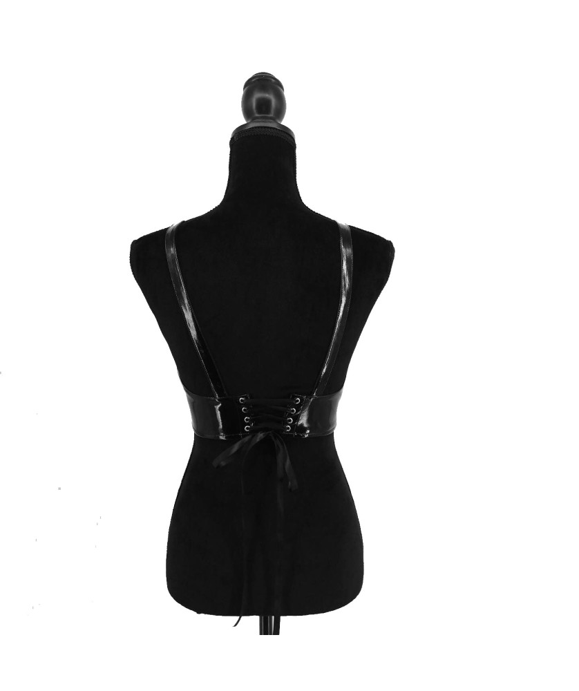 BUSTIERA DAMA DIN PIELE D6